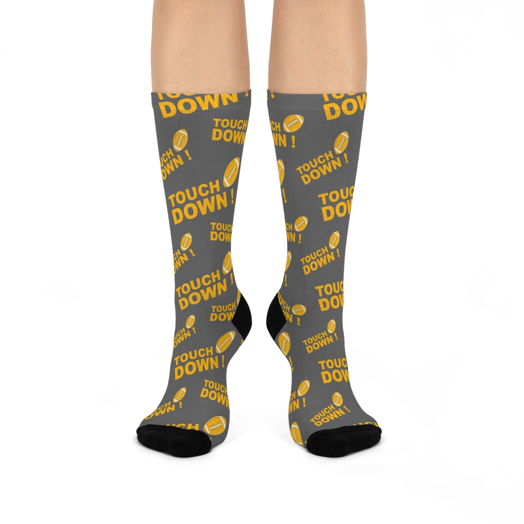 Cushioned Touchdown - Football Fan Socks | Hooray